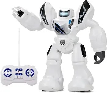 SILVERLIT Robot Blast bílá / dálkové ovládání / LED efekty / od 5 let