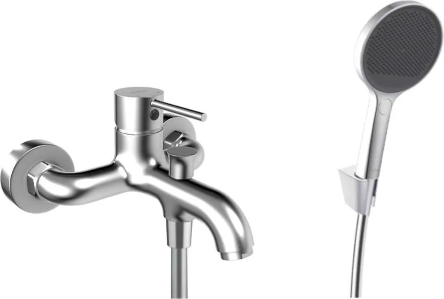 kielle Oudee - Vanová baterie s příslušenstvím EcoSpare, chrom 10302SN40