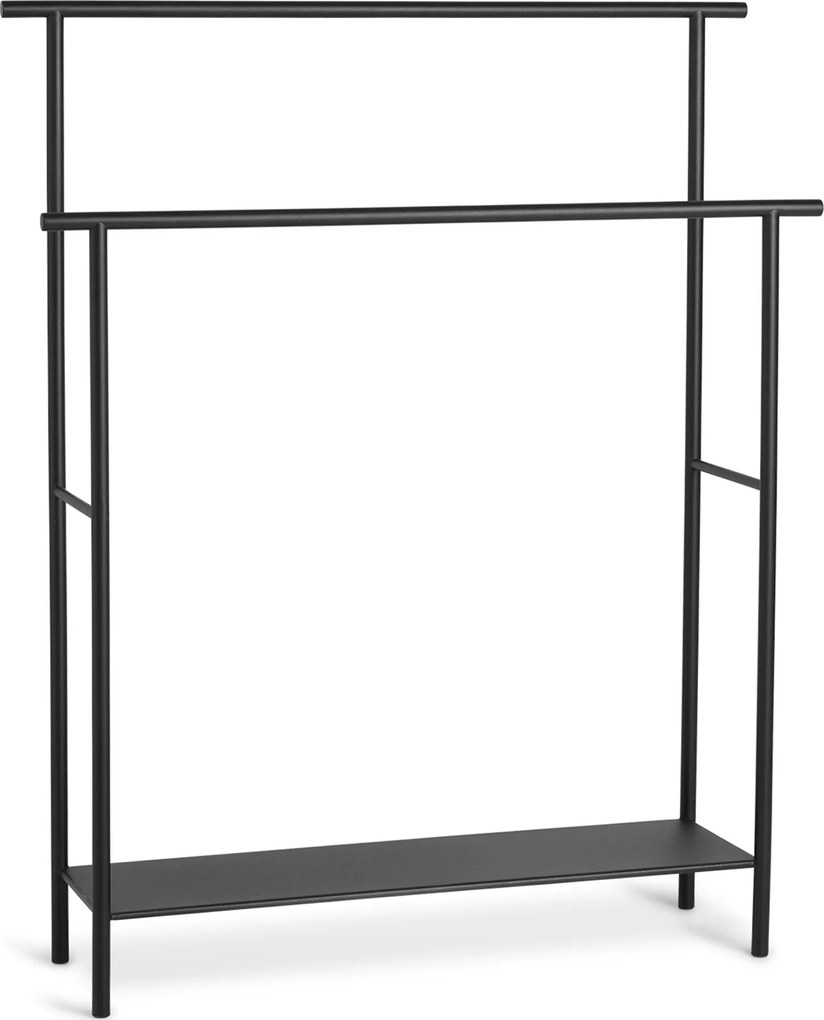 Výprodej Ferm Living designové stojanové věšáky Dora Towel Stand - černá