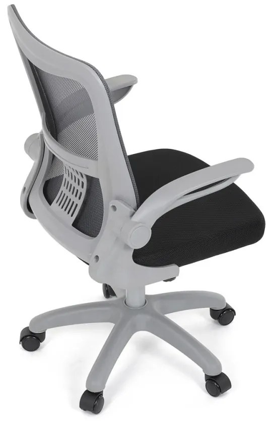 Autronic Dětská otočná židle STELLA — síťovina fialová