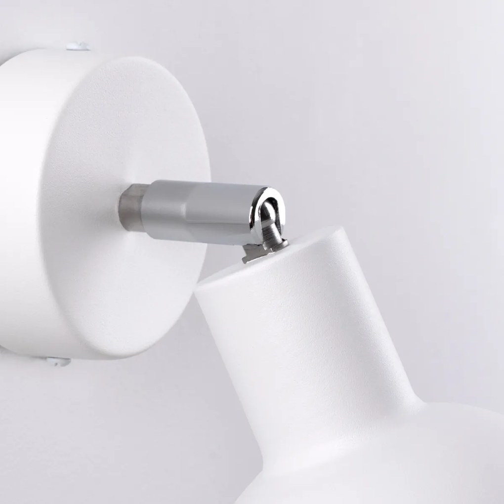Sollux Lighting Nástěnné svítidlo ELBA bílé