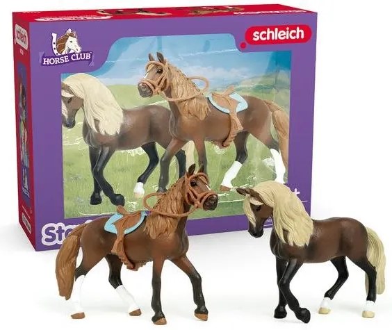 Set figurek a příslušenství schleich horse club paso peruano startovací set 42738