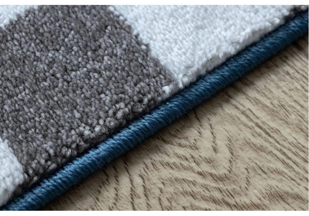 Dětský kusový koberec Formule modrý 120x170cm