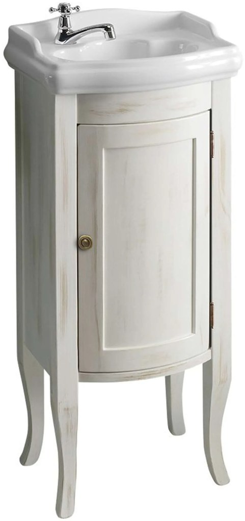 Sapho Retro - Umyvadlová skříňka 37x85x29 cm, starobílá 1641