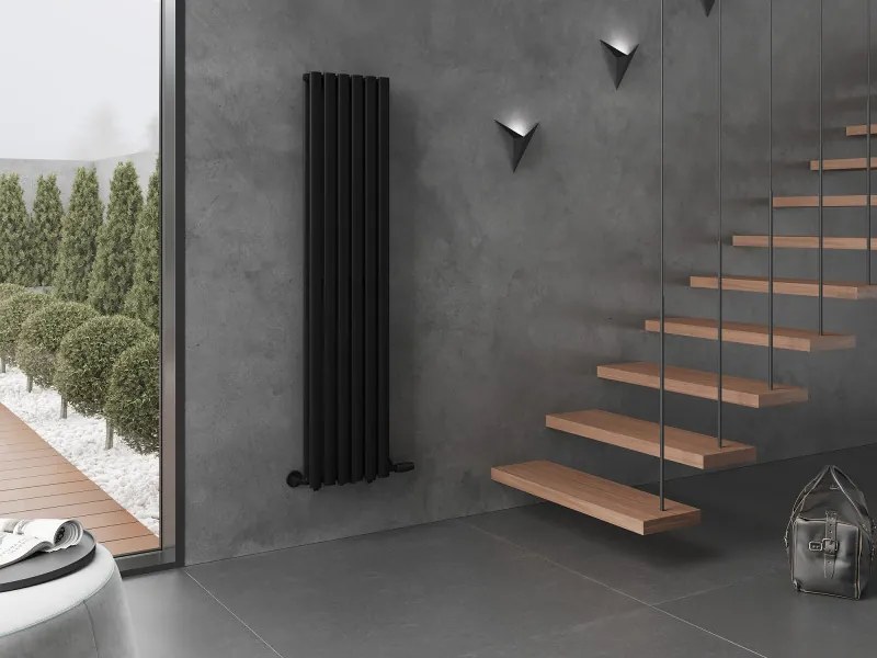 Mexen Dallas, topné těleso 1600 x 360 mm, 1039 W, černá, W214-1600-360-00-70
