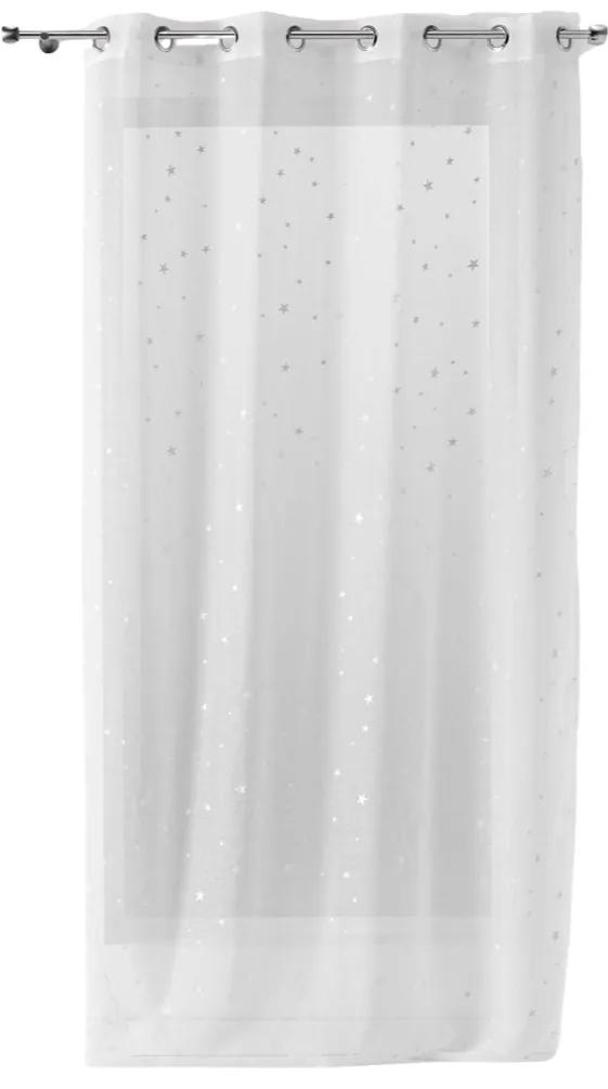 Douceur d'Intérieur Dětská záclona fosforeskující bílá 140 x 240 cm