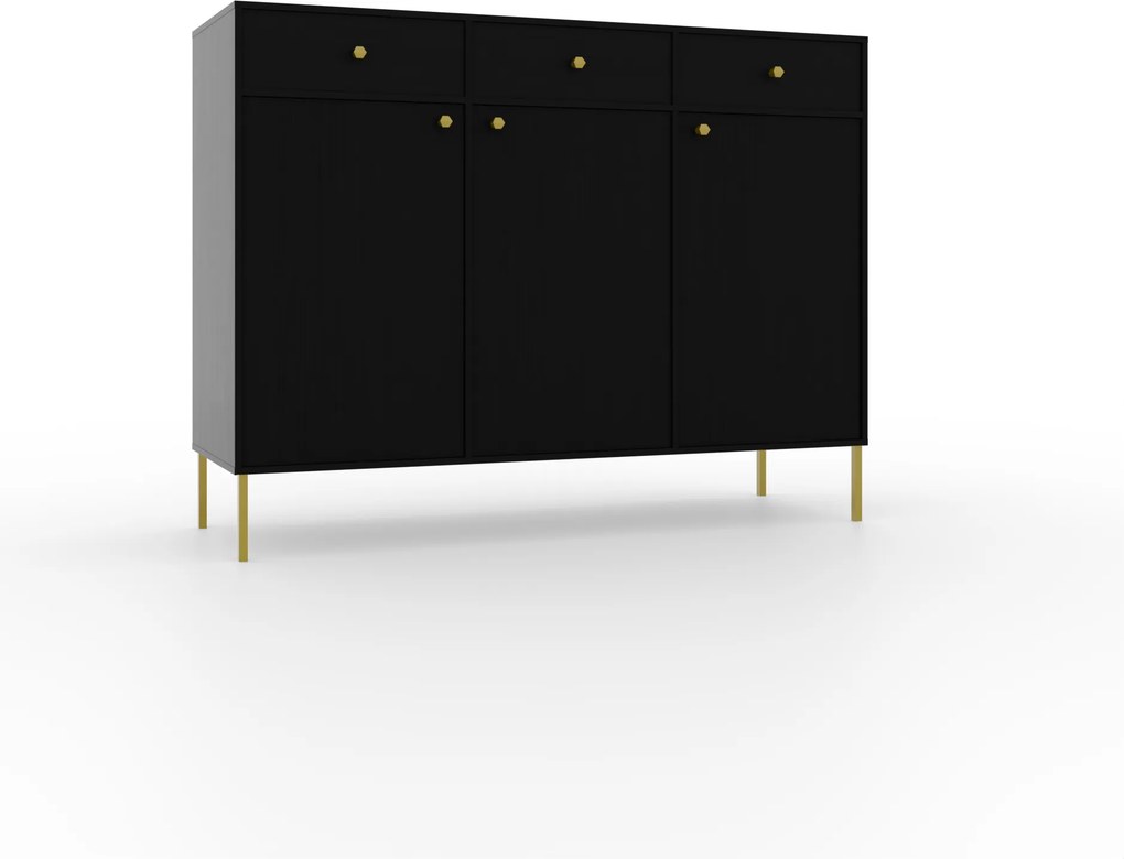 ADRK Furniture Komoda 3D 3S Tili ADRK-CHES-TIL-3D-3S-B