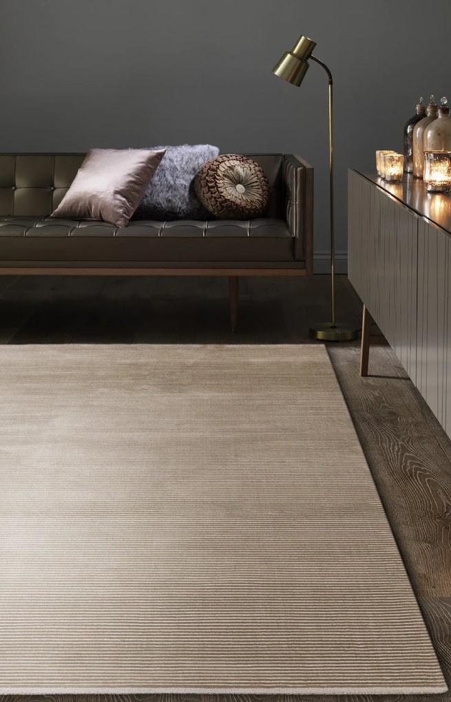 Tribeca Design Kusový koberec Zoom Stripe Beige Rozměry: 120x170 cm
