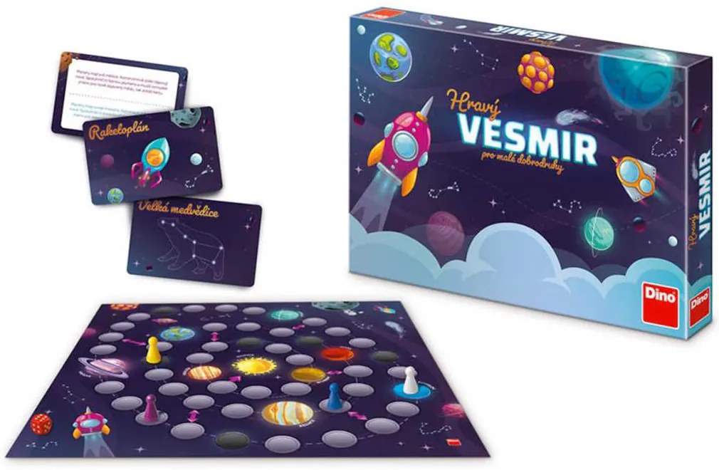 DINO Hra Hravý vesmír *SPOLEČENSKÉ HRY* dn623781