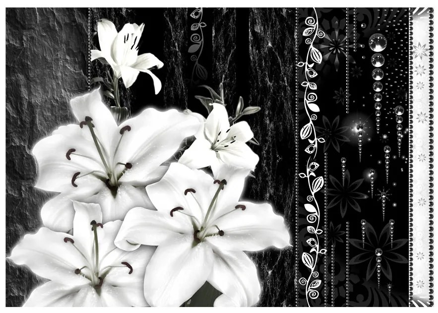 Fototapeta - Plačící lilie 200x140 + zdarma lepidlo