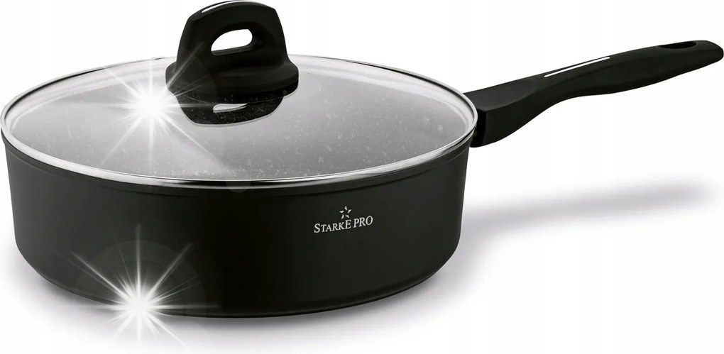Pánev Hluboká s Víkem Gaz non stick Starke Pro Sesar 26 cm