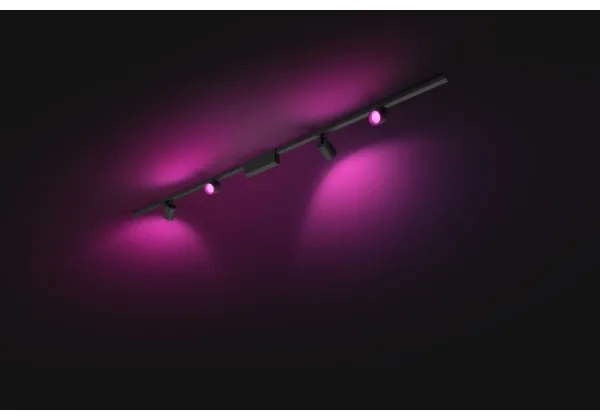 Philips-SADA 4xLED Stmívatelné svítidlo do lištového systému Hue LED/20,8W/230V