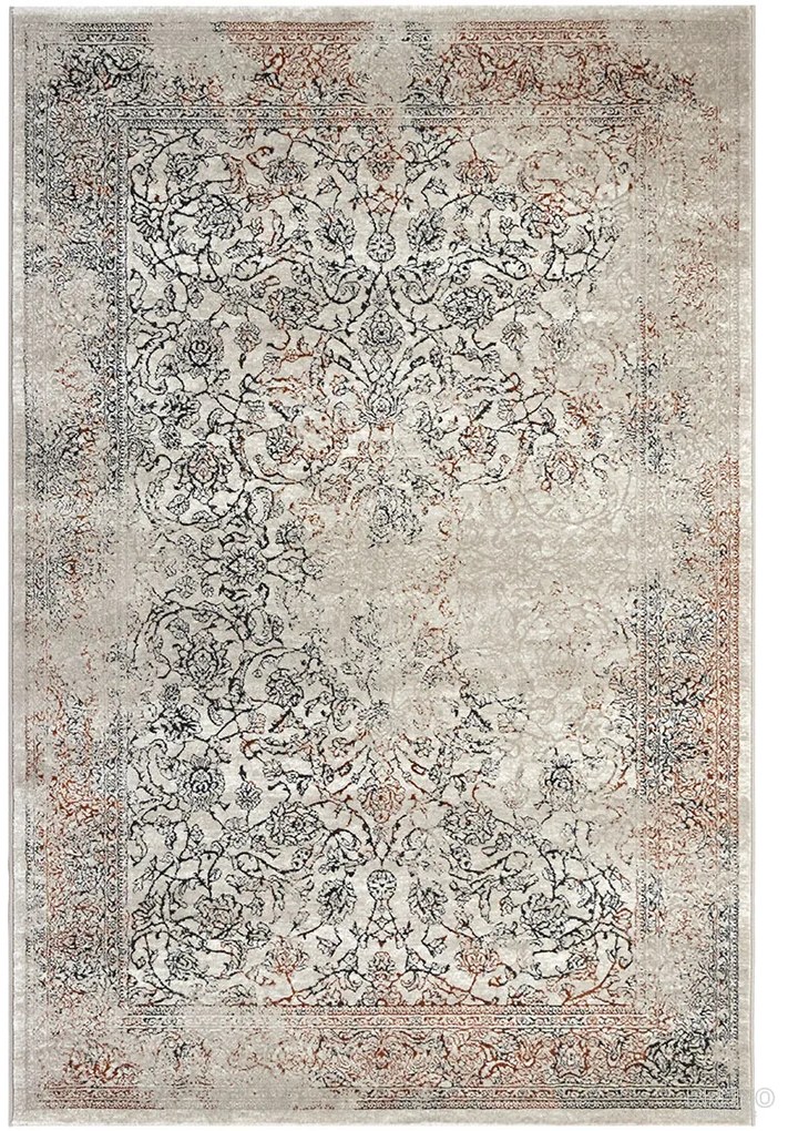 Osta Carpets NV Kusový koberec PATINA (VINTAGE) 41043/621, Béžová, Hnědá, Vícebarevné, 240 x 330 cm