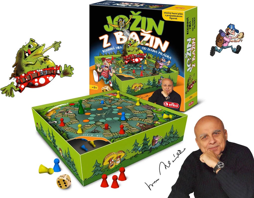 EFKO Společenská stolní hra Jožin z bažin *SPOLEČENSKÉ HRY* ef54989