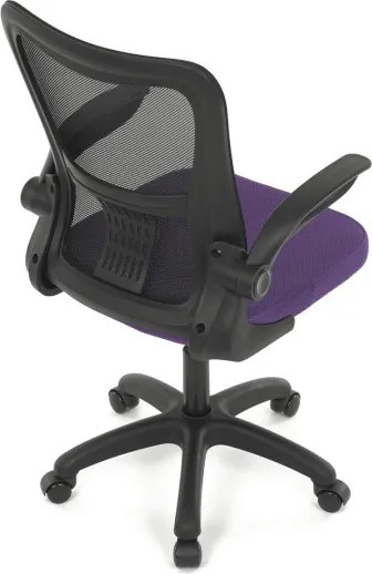 Dětská otočná židle fialová KA-K2006 PUR