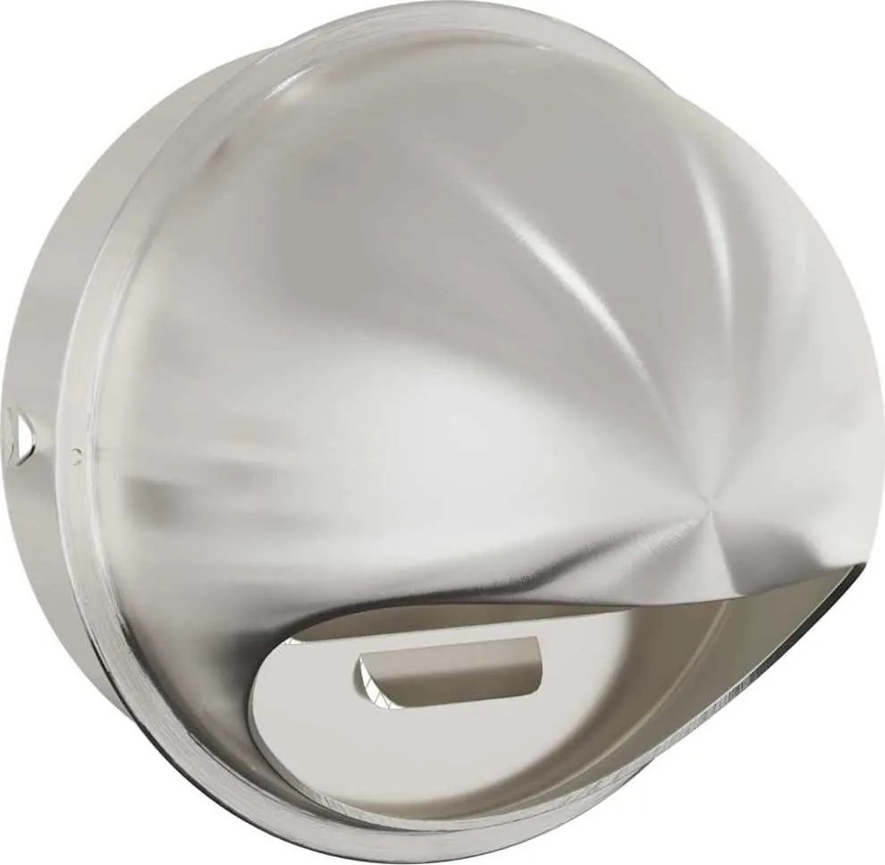 vidaXL Kryty vzduchových ventilátorů 2 ks Stříbrná 200 mm [42019382]