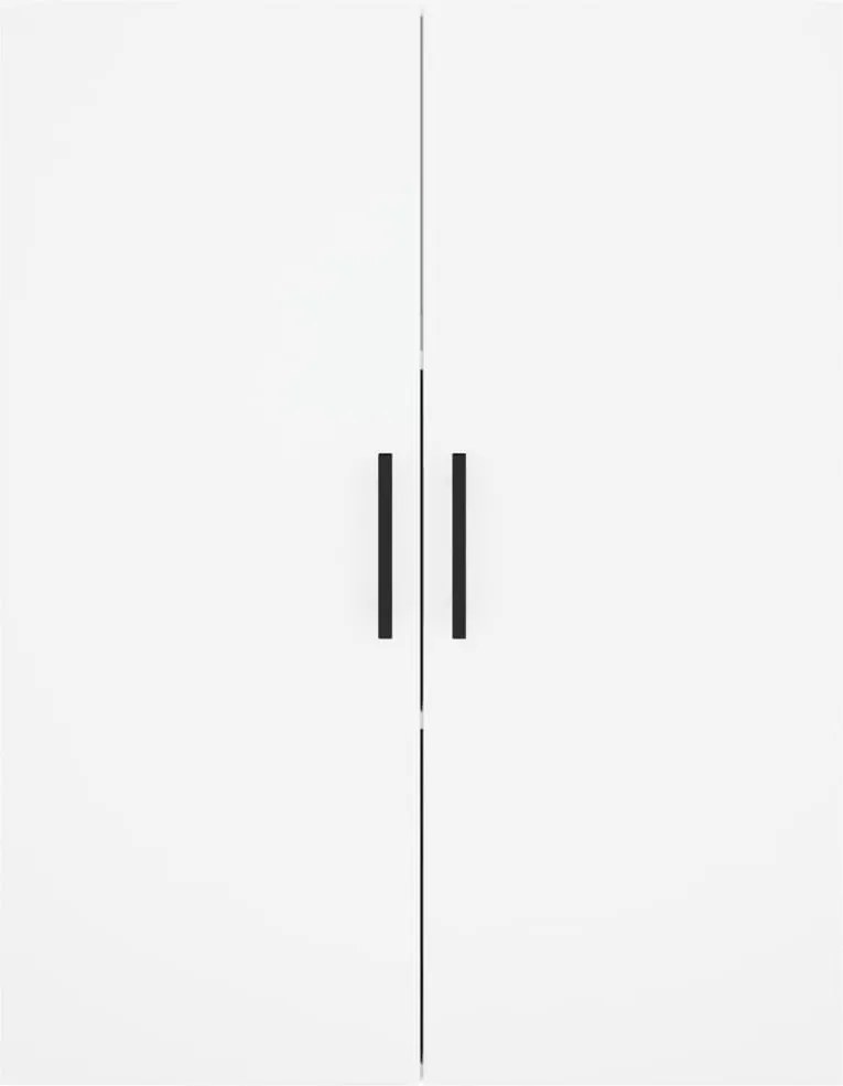 Skříň highboard bílá 69,5 x 34 x 180 cm kompozitní dřevo 3195755