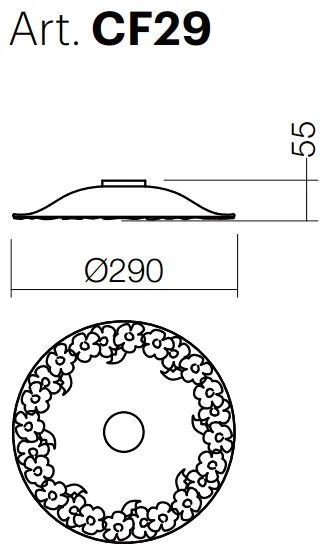 Incanti Rustikální závěsné svítidlo Lea, ø 44 cm,  š. 88 cm Barva: Bronz