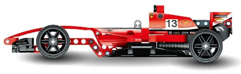 Stavebnice iM.MASTER formule na zpětné natažení, 150 dílků