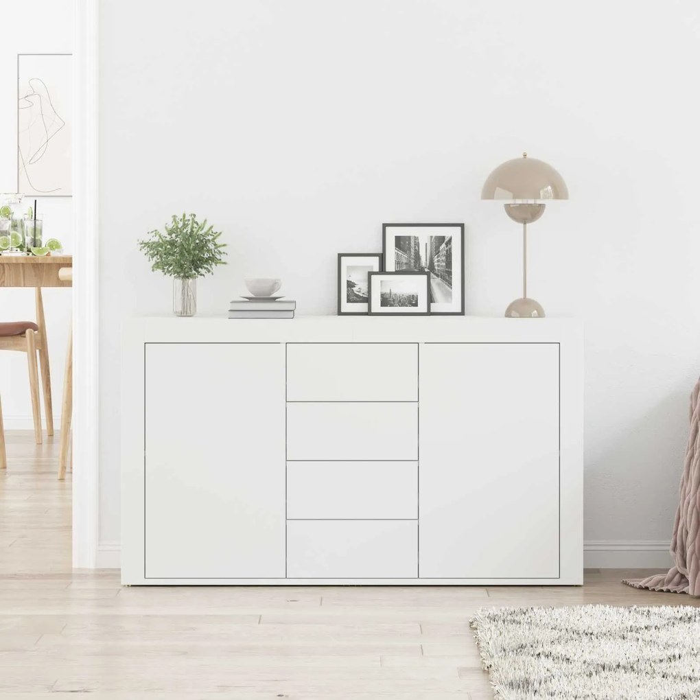 Servírovací skříň Bílá 120 x 36 x 69 cm Kompozitní dřevo 3333856