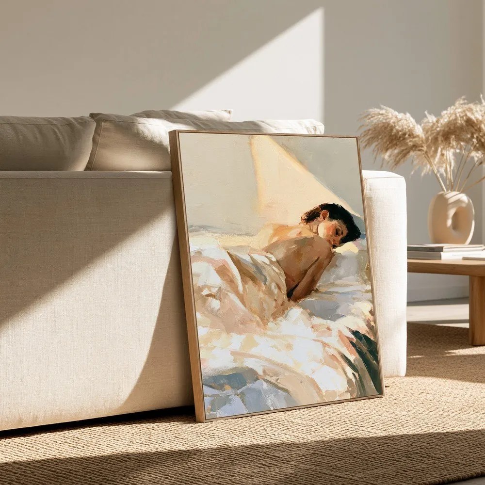 Tištěný obraz s rámem/na plátně 70x100 cm Dreamy Rays – Styler