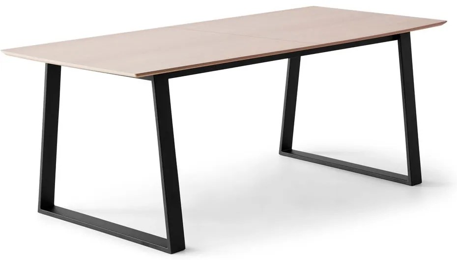 Rozkládací jídelní stůl s deskou v dubovém dekoru a přídavnou deskou 100x210 cm Meza – Hammel Furniture