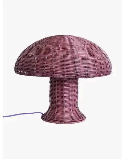 Stolní lampa z ratanu Burgundy