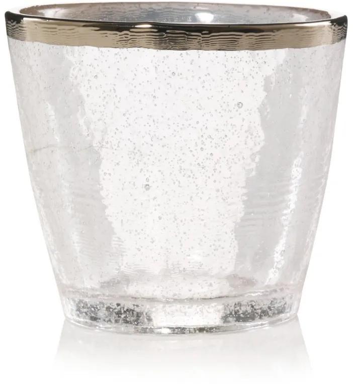 YANKEE CANDLE KENSIGTON METALIC BAND ON GLASS SVÍCEN NA 49 g SVÍČKU
