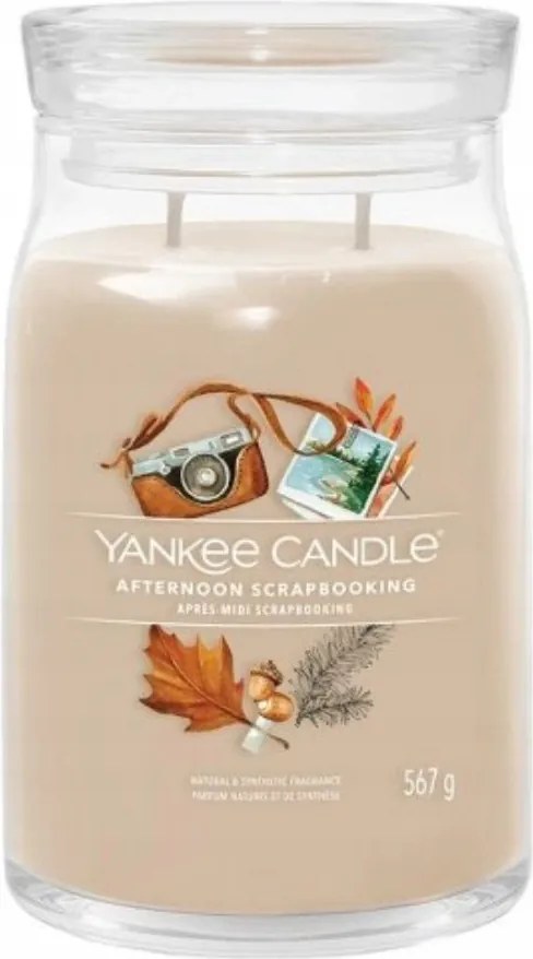 Yankee Candle Signature Afternoon Scrapbooking 567g