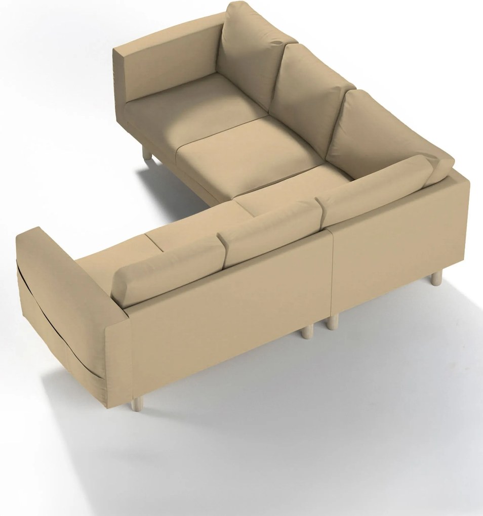 Potah na pohovku IKEA Norsborg rohová 4-místná barva béžová