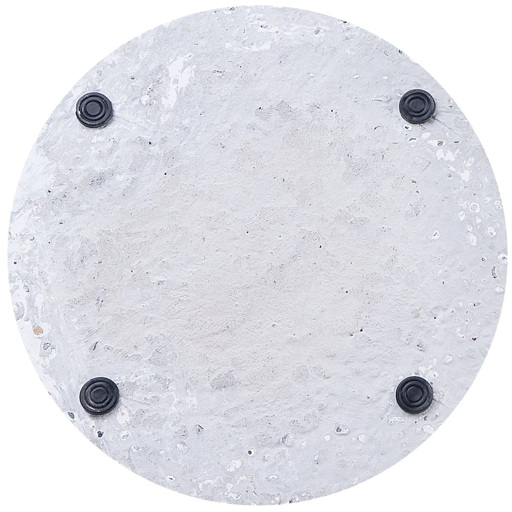 Stojan na zahradní deštník beton s kamínky ⌀ 47 cm Beliani