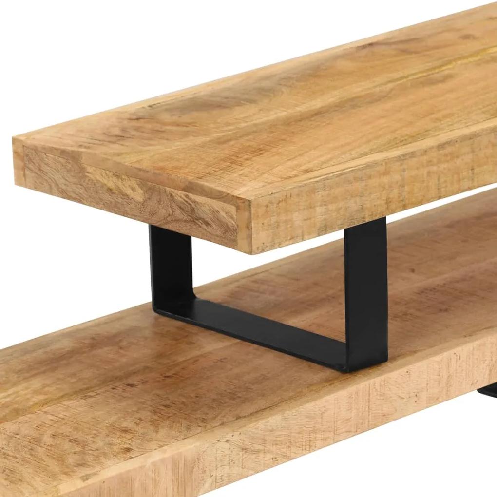 vidaXL TV stolek masivní mangovníkové dřevo