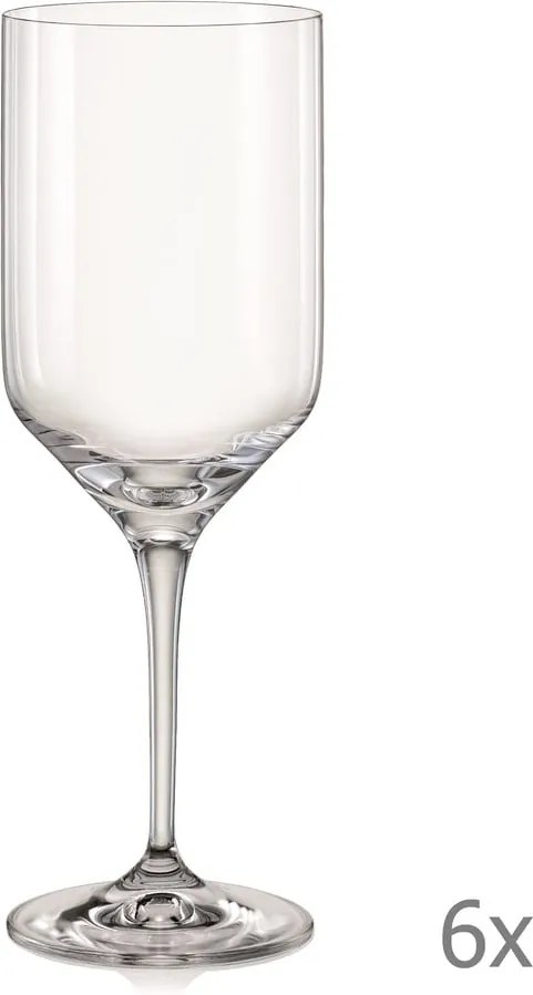 Sada 6 sklenic na víno Crystalex Uma, 480 ml