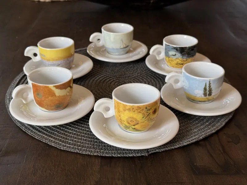 Sada 6 šálků na espresso Thun – Vincent van Gogh