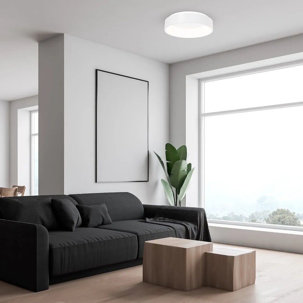 Stropní LED svítidlo Ohio, 1x LED 40w, 3000-4000k, w