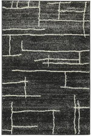 Koberce Breno Kusový koberec DOUX 8022/IS2K, Černá, 160 x 235 cm