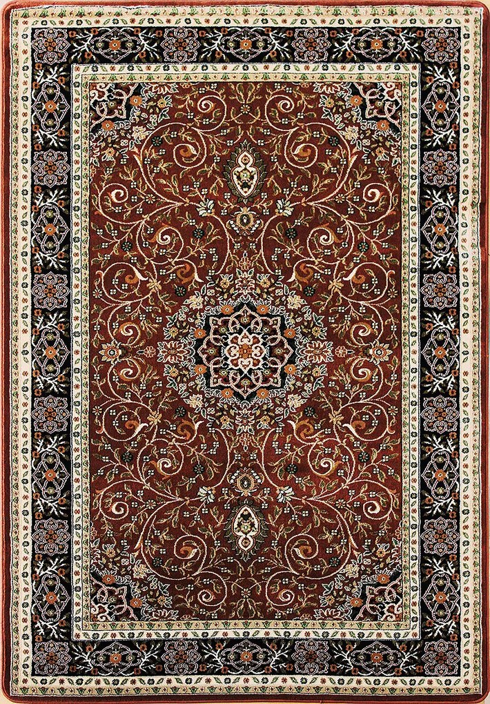Berfin Dywany, Kusový koberec Anatolia 5858 V (Vizon), 200x300, hnědá, kancelář