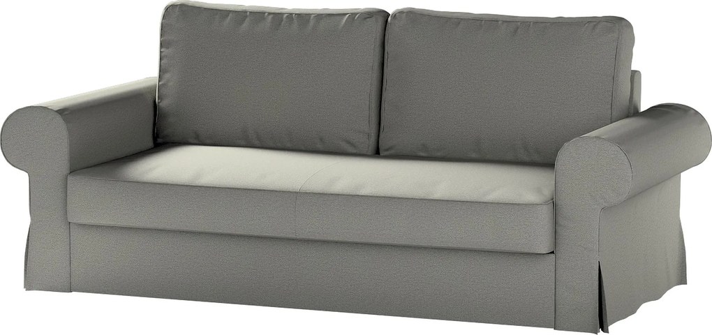 Potah na pohovku IKEA Backabro,  3-místná, rozkládací barva šedá látka pletený vzor