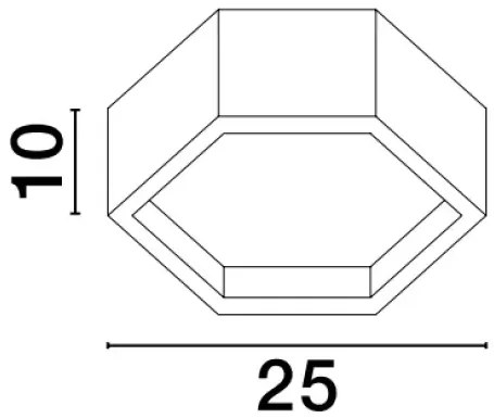 Designové stropní svítidlo Samba 10 černé