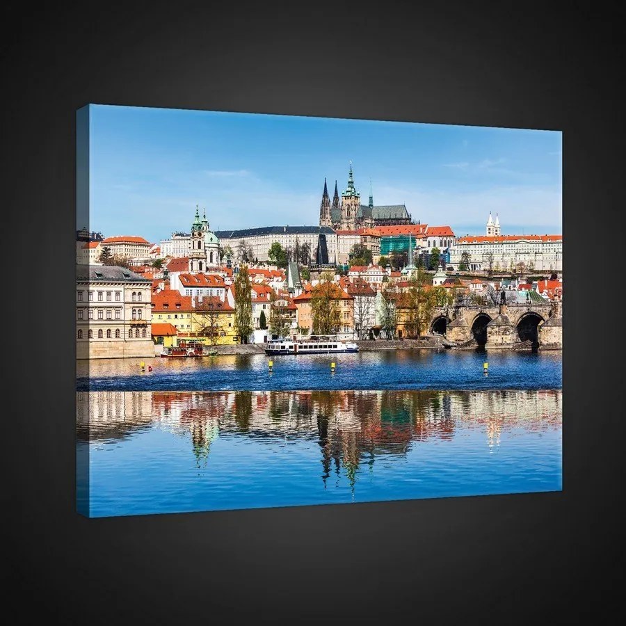 Postershop Obraz na plátně: Praha (1) - 75x100 cm