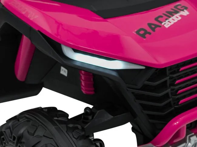 Elektrické autíčko RACING Road 2000 růžové