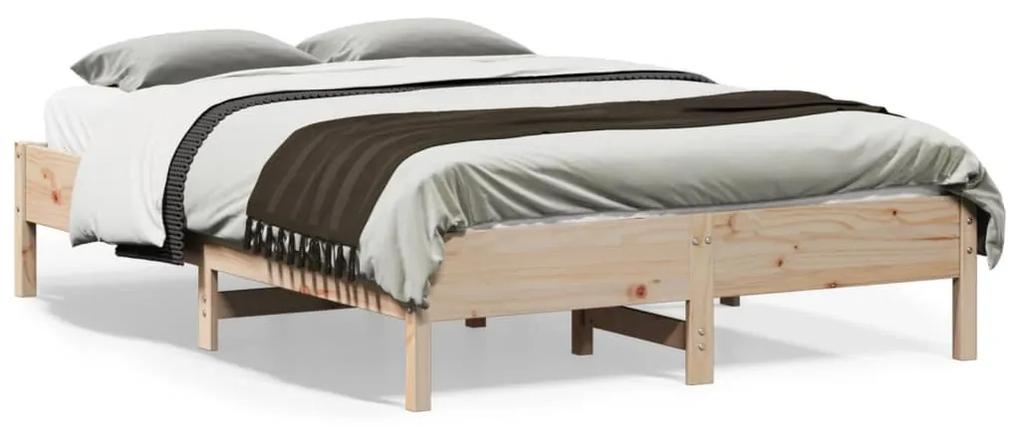 Rám postele 120 x 190 cm masivní borovice