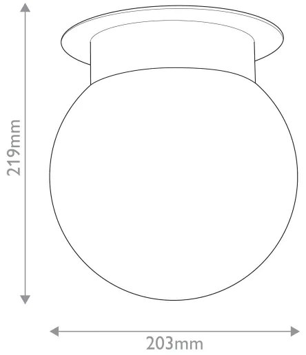 Kichler KL-ALBERS-F-G-CPZ-Stropní svítidlo ALBERS 1xE27/40W/230V pr.20,3cm zlatá