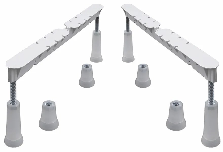 Nohy k vanám EXCLUSIVE S Nastavitelnost: 12-15 cm Nohy k vanám EXCLUSIVE 5139300