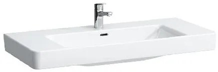 Laufen Pro S - Umyvadlo, 105x46 cm, 1 otvor pro baterii, s LCC, bílá H8139664001041