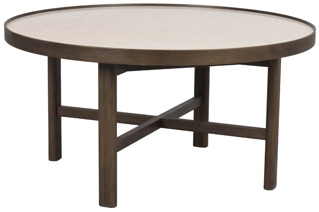 ROWICO Konferenční stolek MARSDEN hnědý 90cm 121096