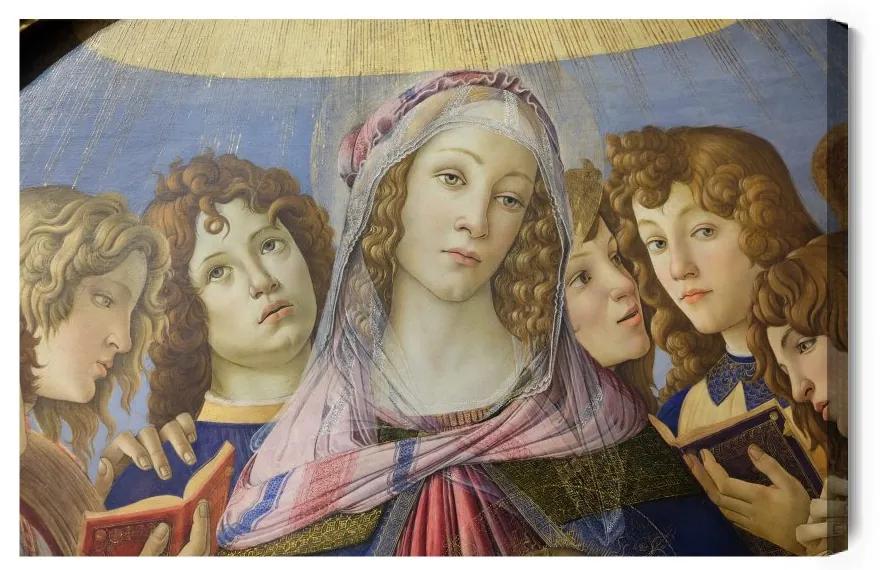 Obraz Sandro Botticelli &amp;quot;Madonna Z Pomergate&amp;quot; Reprodukce Nedostatek Nedostatek Plátno Canvas 40x30