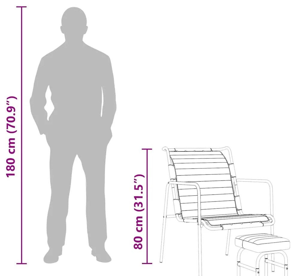 vidaXL Marketos Relaxační křeslo s podnožkou černé pravá kůže