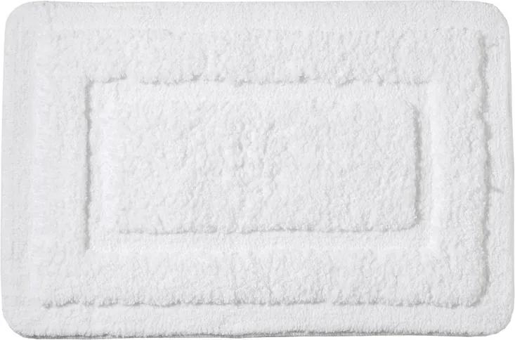 SAPHO JUWEL předložka 60x90cm s protiskluzem, polyester, bílá ( RI758311 )