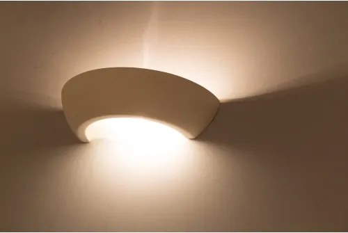 Nástěnné keramické svítidlo SOLLUX Oskar E27 1x60W bez zdroje SL.0160